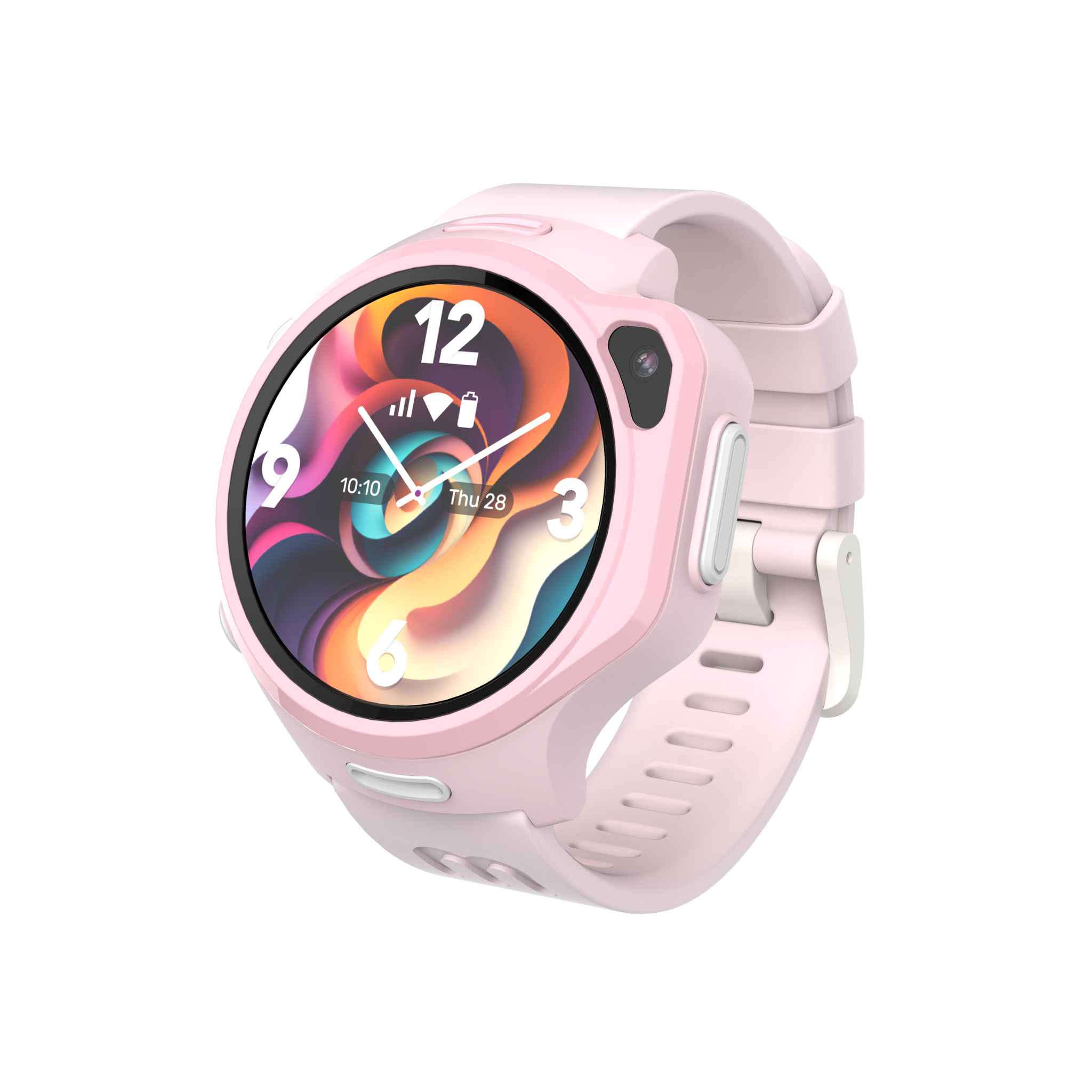 4G eSIM Kids Smart Watch with GPS Tracking, Video Call (Round) | myFir ...