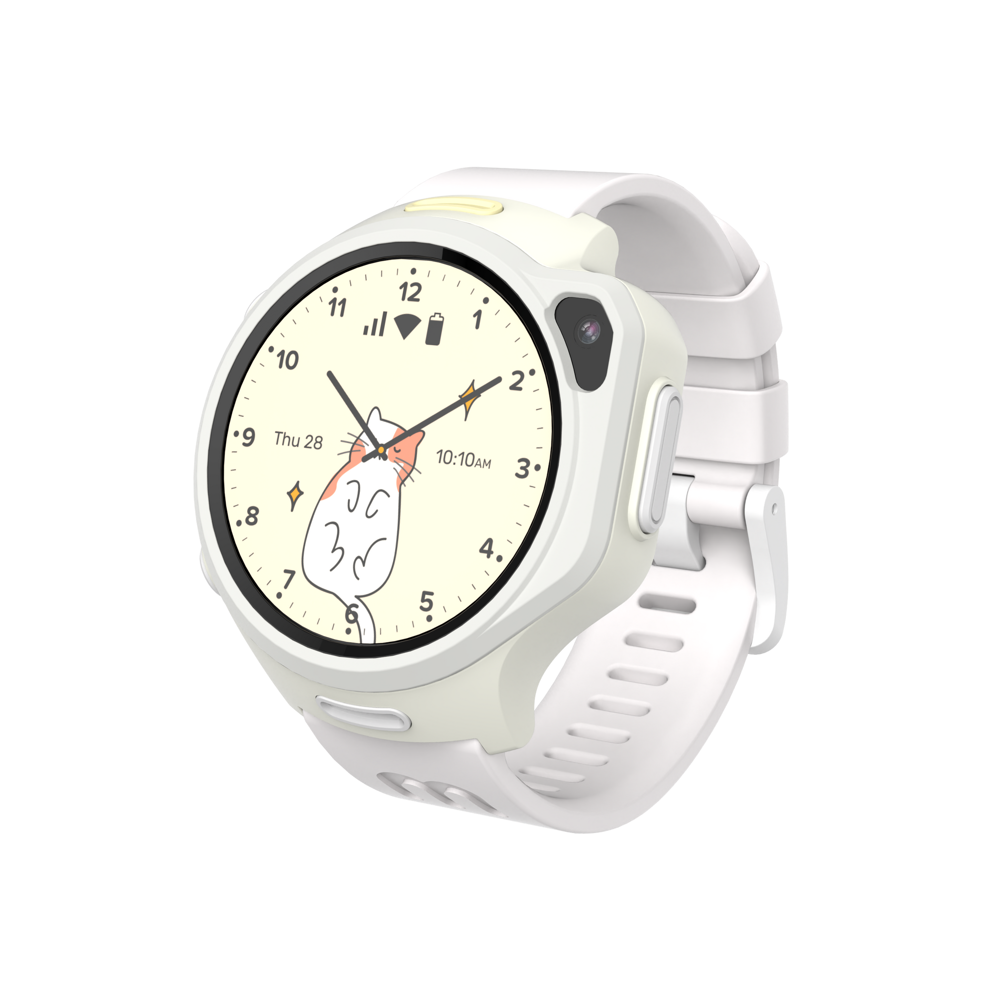 4G eSIM Kids Smart Watch with GPS Tracking, Video Call (Round) | myFir ...